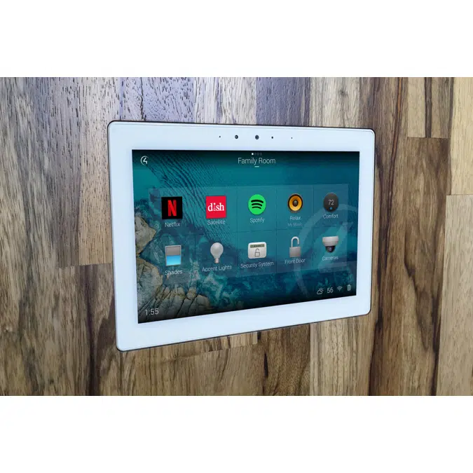 BIM objects - Free download! Flush Solid Board mount for Control4 C4 ...