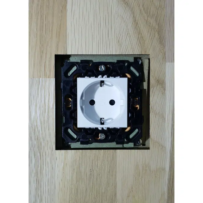 BIM objects - Free download! Flush solid board wall mount for Basalte ...