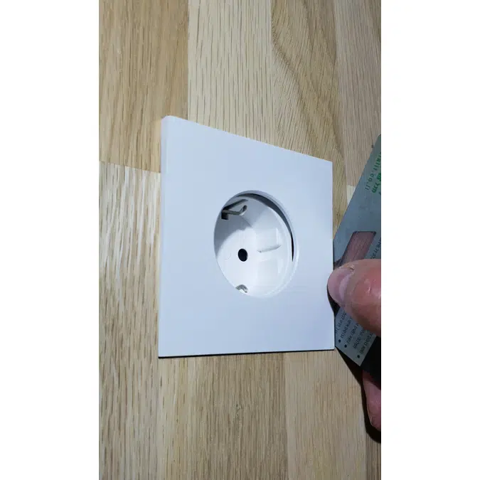 BIM objects - Free download! Flush solid board wall mount for Basalte ...