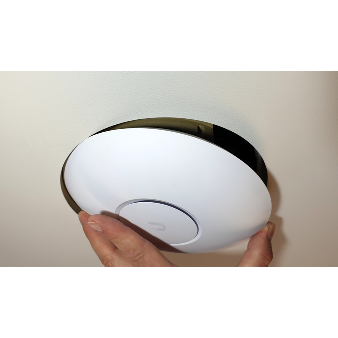 BIM objects - Free download! Flush wall mount for UBIQUITI UAP-AC-PRO ...