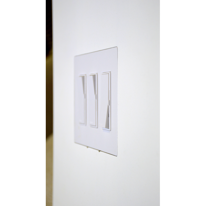 BIM objects - Free download! Flush wall mount for Lutron Designer Style ...