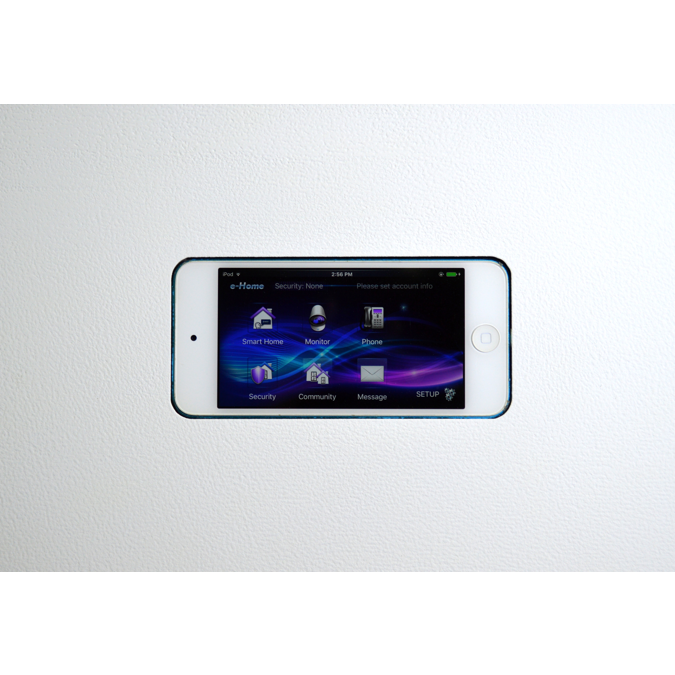 BIM objects - Free download! Flush wall mount for iPod touch | BIMobject