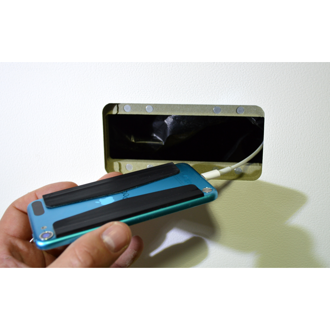 Objetos BIM - ¡Descarga gratis! Flush wall mount for iPod touch | BIMobject