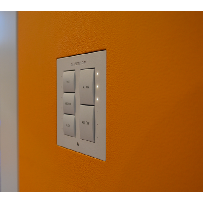 BIM objects - Free download! Flush wall mount for Crestron C2NI-CB ...