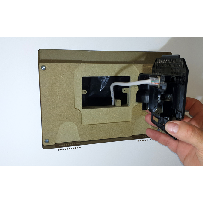 BIM objects - Free download! Flush wall mount for Control4 C4-T4IW10 ...