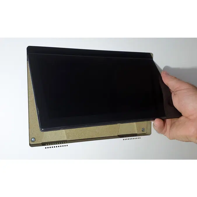 BIM objects - Free download! Flush wall mount for Control4 C4-T4IW10 ...