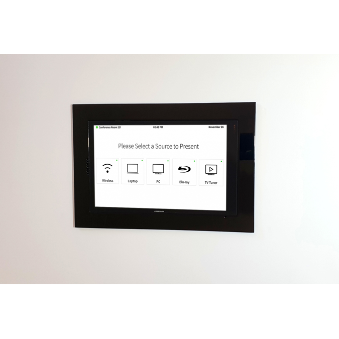 BIM objects - Free download! Retrofit mount for Crestron TSW-1070 ...