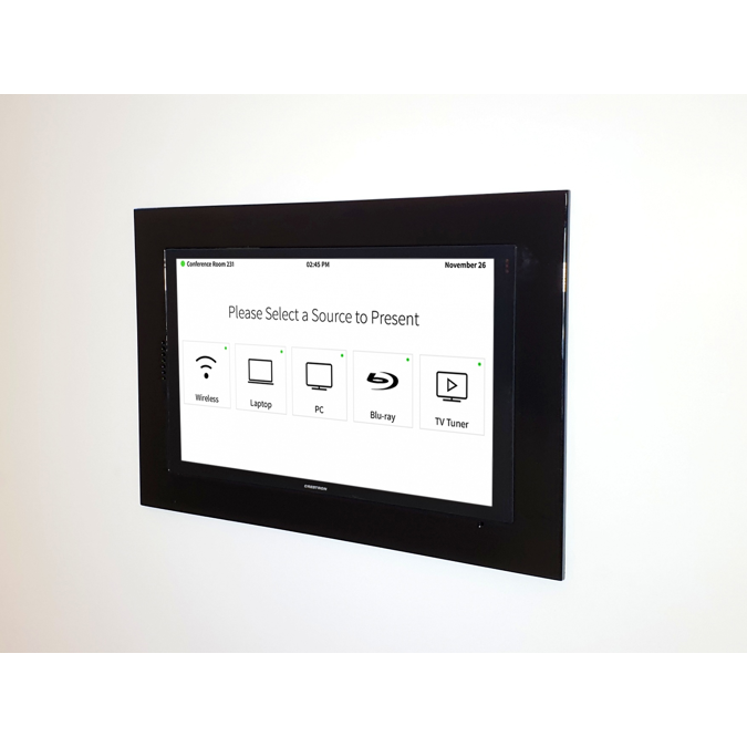 BIM objects - Free download! Retrofit mount for Crestron TSW-1070 ...
