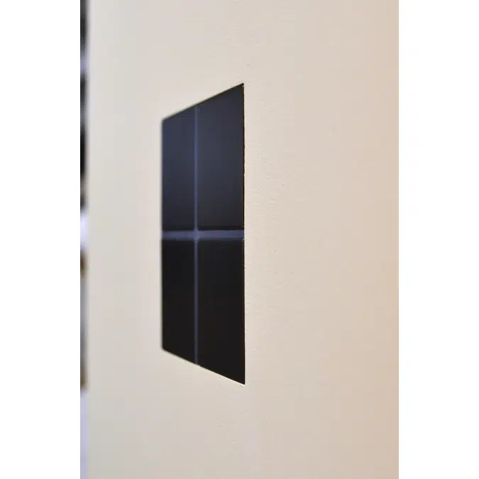 BIM objects - Free download! Flush wall mount for Basalte Sentido ...