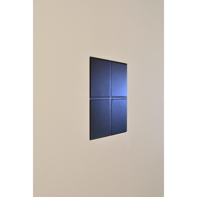 Objetos BIM - ¡Descarga gratis! Flush wall mount for Basalte Sentido ...