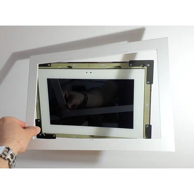 BIM objects - Free download! Retrofit mount for RTI KA11 Touchpanel ...