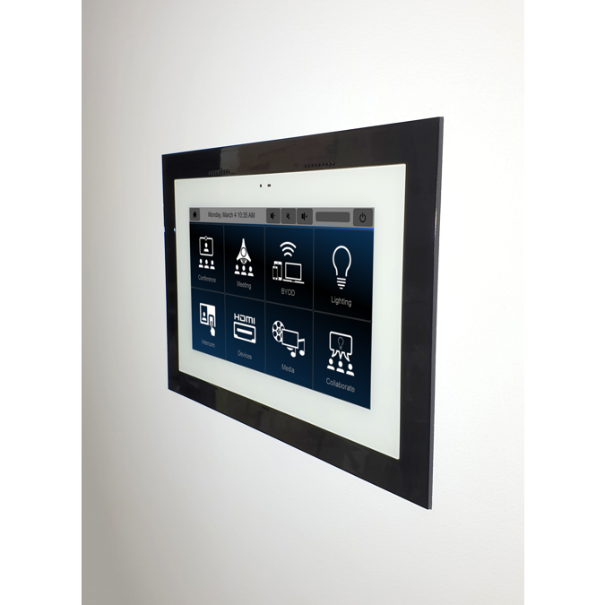 BIM objects - Free download! Retrofit mount for RTI KA11 Touchpanel ...