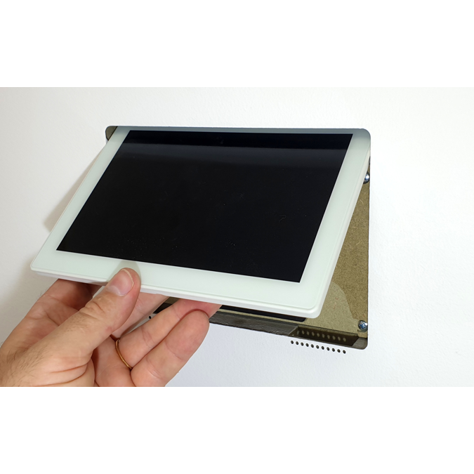 BIM objects - Free download! Flush wall mount for Control4 C4-T4IW8 ...