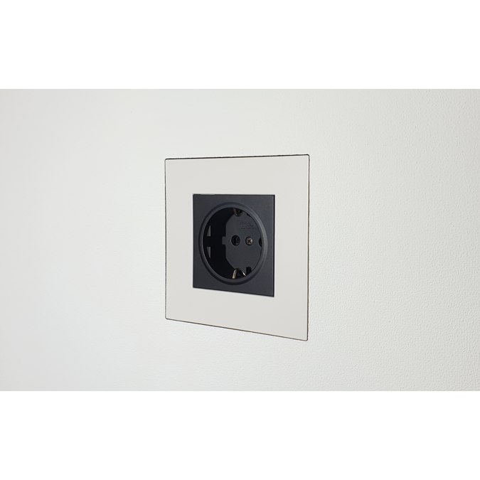 Objetos BIM - ¡Descarga gratis! Flush wall mount for Lutron Palladiom ...