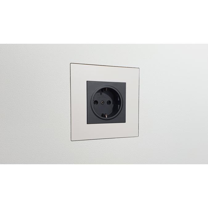 Objetos BIM - ¡Descarga gratis! Flush wall mount for Lutron Palladiom ...