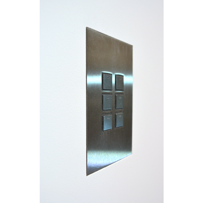 Objetos BIM - ¡Descarga gratis! Flush wall mount for Schneider CLIPSAL ...