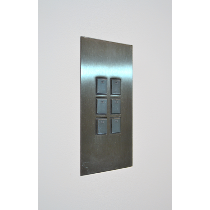 Objetos BIM - ¡Descarga gratis! Flush wall mount for Schneider CLIPSAL ...