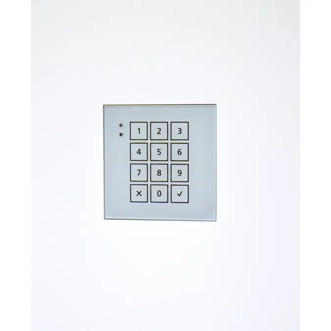 BIM objects - Free download! Flush wall mount for CONTAL C-Glass Card ...