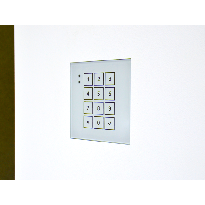 Objetos BIM - ¡Descarga gratis! Flush wall mount for CONTAL C-Glass ...