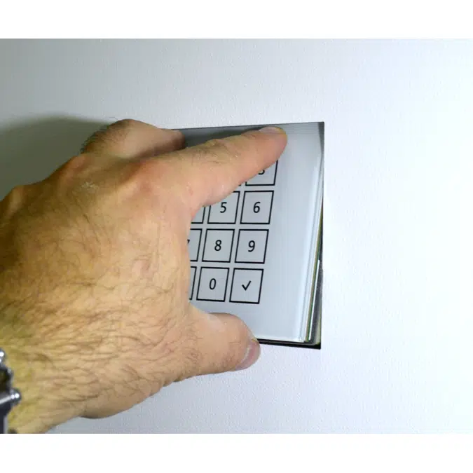 BIM objects - Free download! Flush wall mount for CONTAL C-Glass Card ...