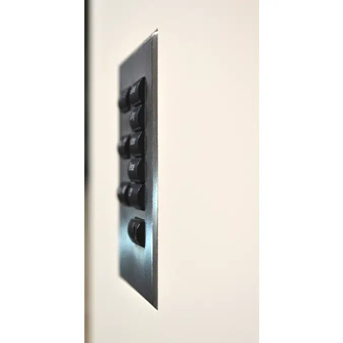 BIM objects - Free download! Flush wall mount for Lutron International ...