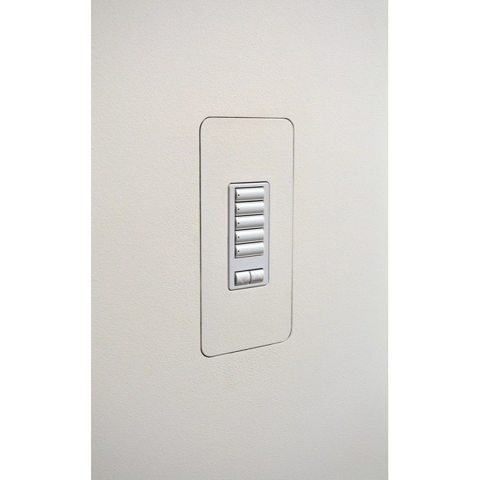 BIM objects - Free download! Flush wall mount for Lutron HomeWorks® QS ...
