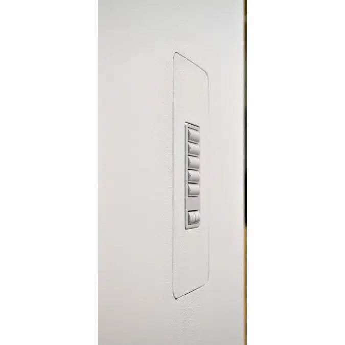 BIM objects - Free download! Flush wall mount for Lutron HomeWorks® QS ...