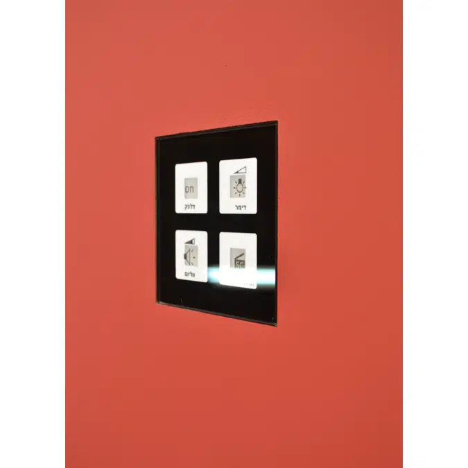 Objetos BIM - ¡Descarga gratis! Flush wall mount for Berker MDT BE ...