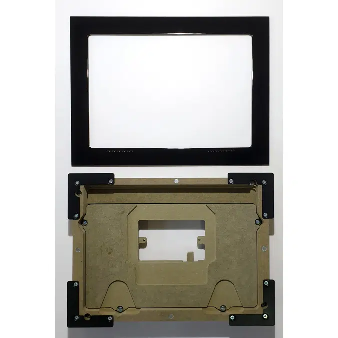 BIM objects - Free download! Retrofit mount for Control4 C4-T4IW10 ...