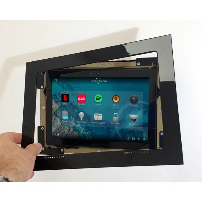 BIM objects - Free download! Retrofit mount for Control4 C4-T4IW10 ...