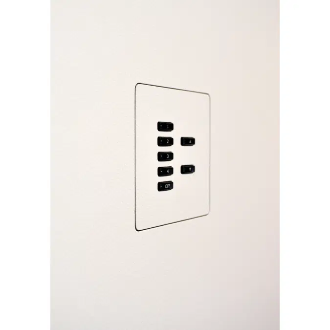 BIM objects - Free download! Flush wall mount for RAKO WCM-070 keypad ...