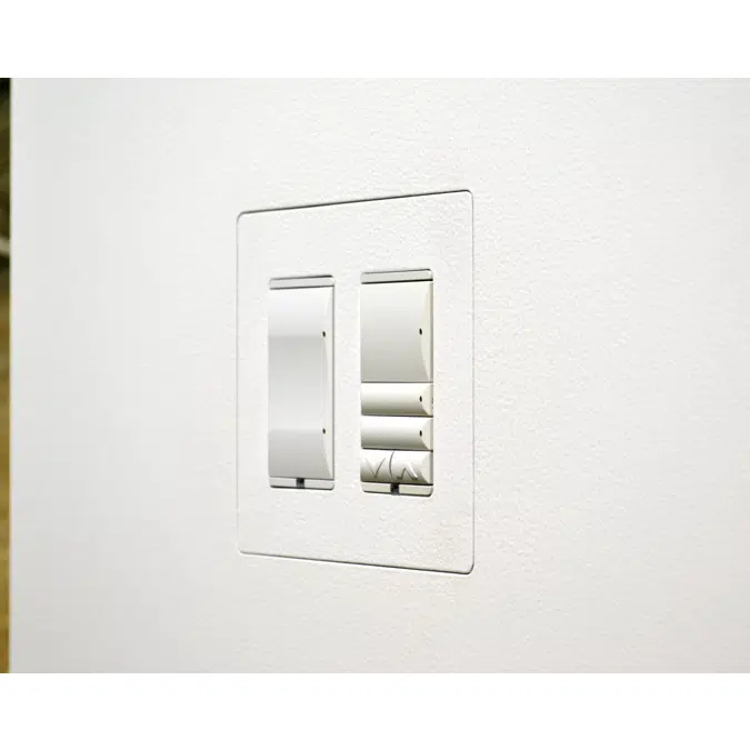 BIM objects - Free download! Flush wall mount for Control4 Decora Wired ...