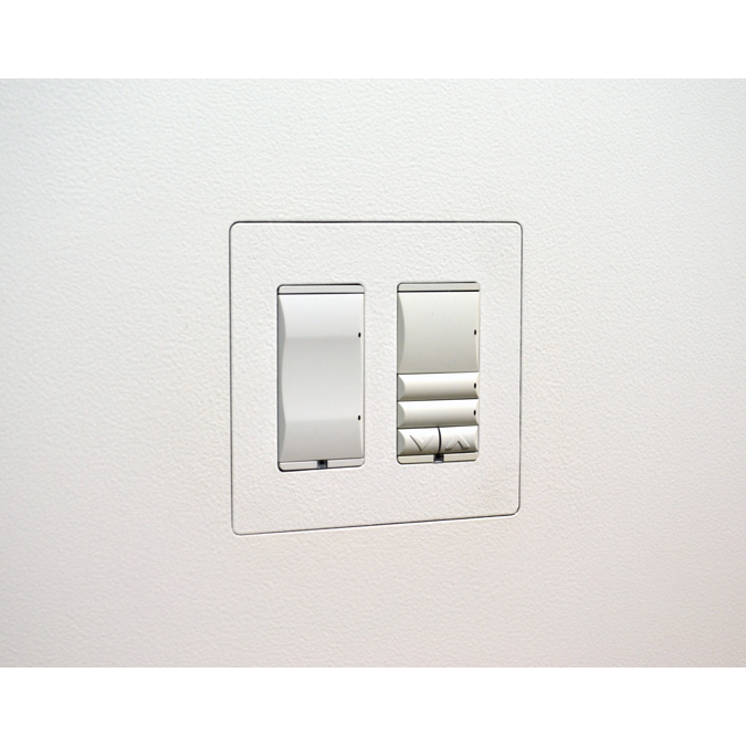 Objetos BIM - ¡Descarga gratis! Flush wall mount for Control4 Decora ...