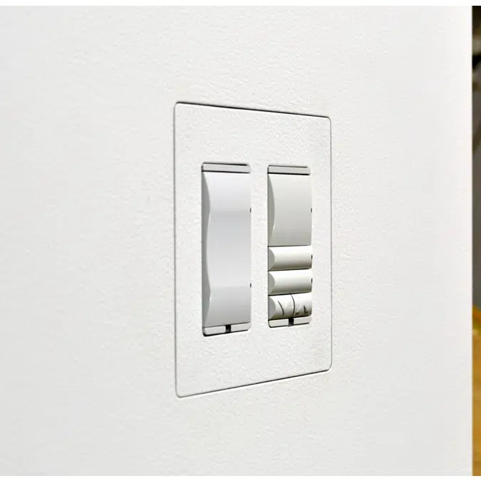 BIM objects - Free download! Flush wall mount for Control4 Decora Wired ...