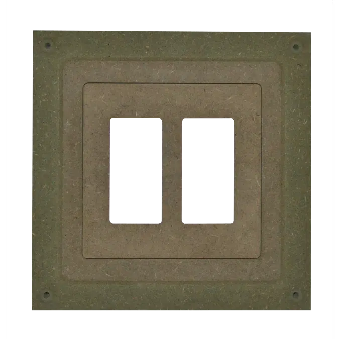 BIM objects - Free download! Flush wall mount for Control4 Decora Wired ...