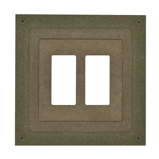 Objetos BIM - ¡Descarga gratis! Flush wall mount for Control4 Decora ...