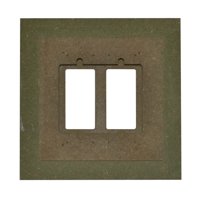 Objetos BIM - ¡Descarga gratis! Flush wall mount for Control4 Decora ...