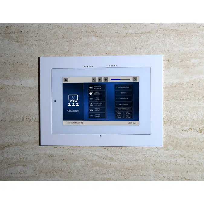 BIM objects - Free download! Retrofit mount for RTI KA8 Touchpanel ...