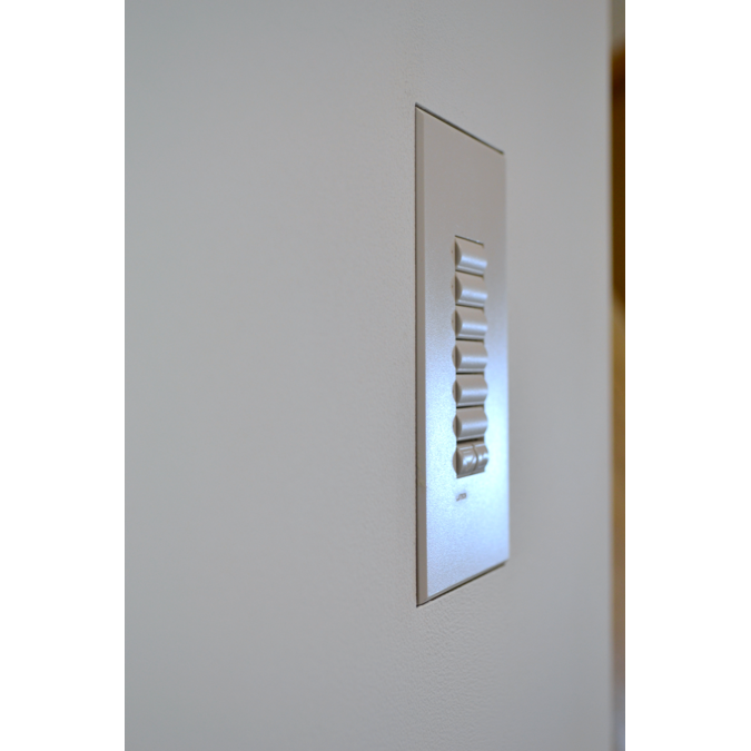 BIM objects - Free download! Flush wall mount for Lutron Architectural ...