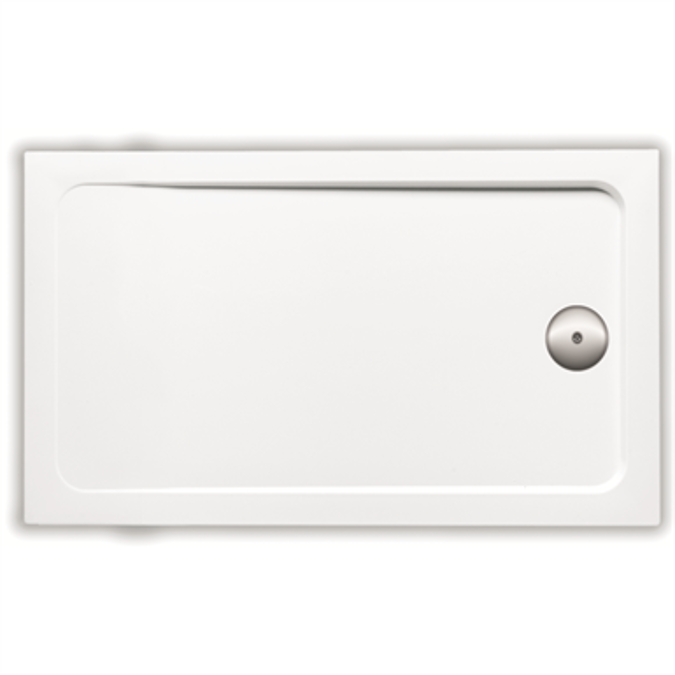 BIM objects - Free download! FLIGHT - Rectangular shower tray 110 x 80 ...