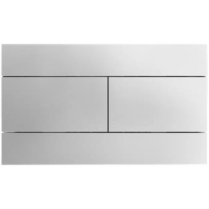 BIM objects - Free download! Dual flush plate | BIMobject