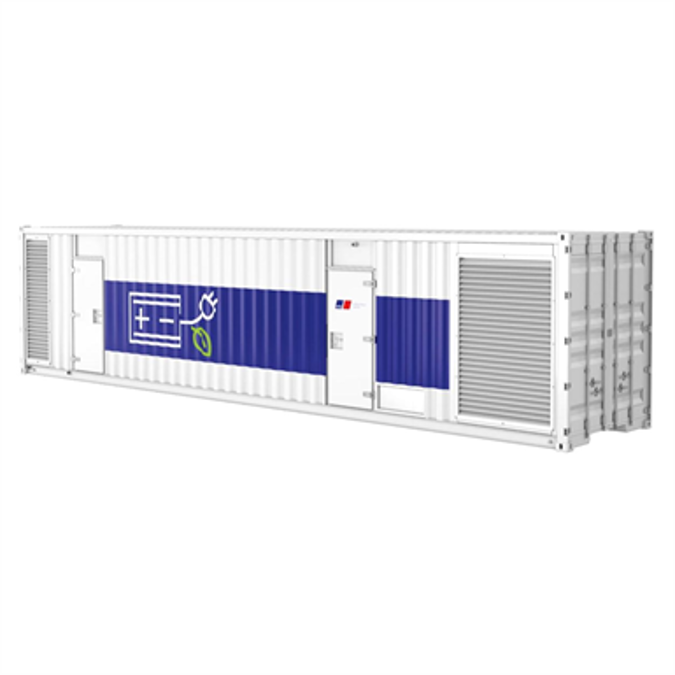 Objetos BIM - ¡Descarga gratis! Battery Container mtu - Energy Pack ...