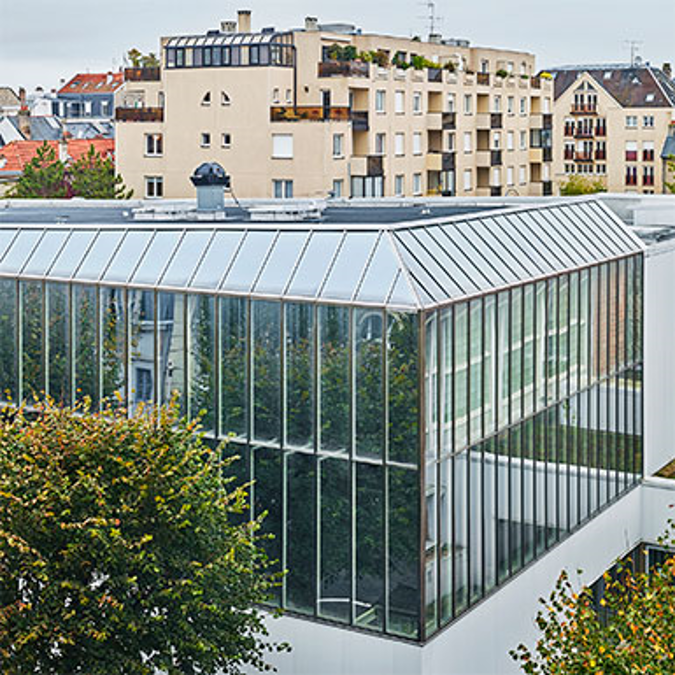 BIM object - ดาวน์โหลดฟรี! Sloped glazing Forster thermfix light ...