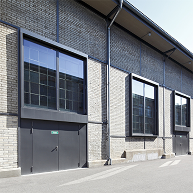 BIM objects - Free download! Window Forster unico, frame 30 mm, double ...