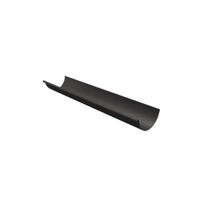 BIM objects - Free download! Hang Gutter Diameter: 125 mm | BIMobject