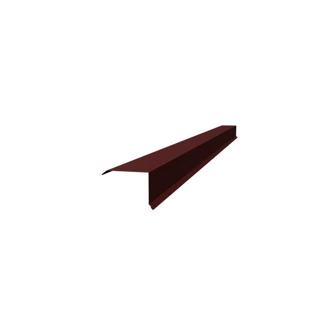 BIM objects - Free download! Gable Flashing Roof Tiles 90 DK | BIMobject