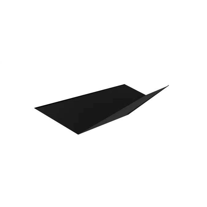 BIM objects - Free download! Roof Angle Plate, Straight, Roof Tiles DK ...