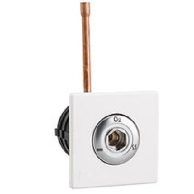 BIM objects - Free download! DIN Gas outlet | BIMobject