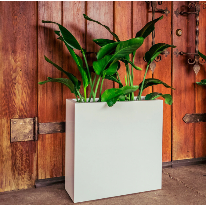 BIM objects - Free download! Milano Narrow Planter Box | BIMobject