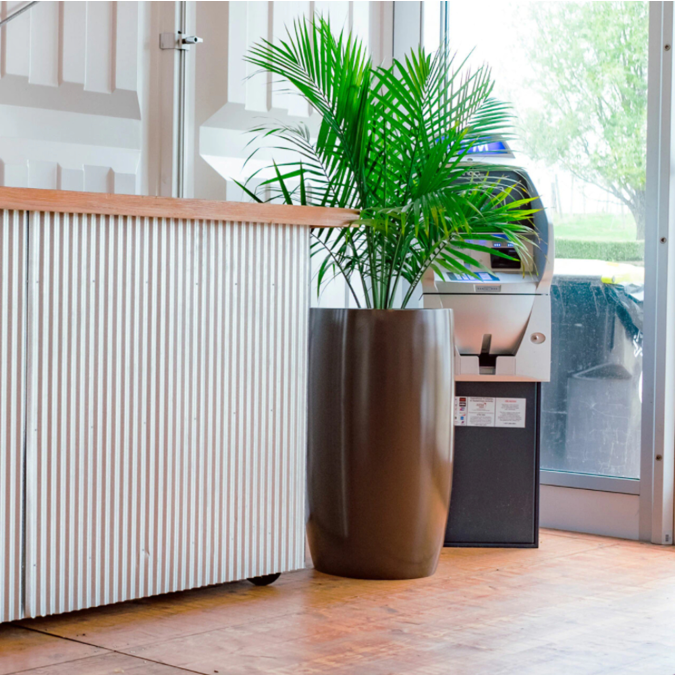 BIM objects - Free download! Lisbon Round Plant Pot | BIMobject